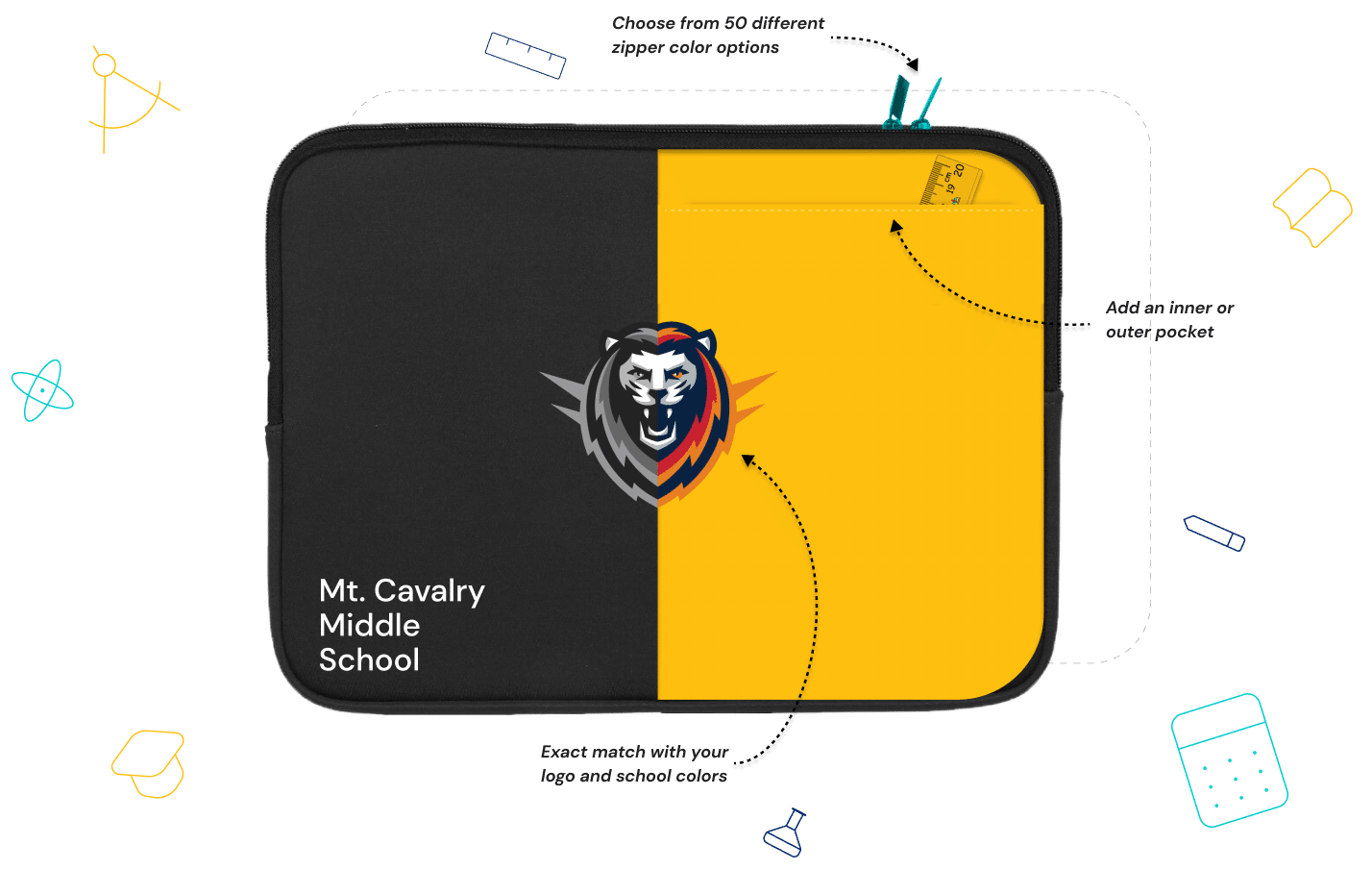 Custom Tablet & Laptop Cases for Schools | CustomLogoCases