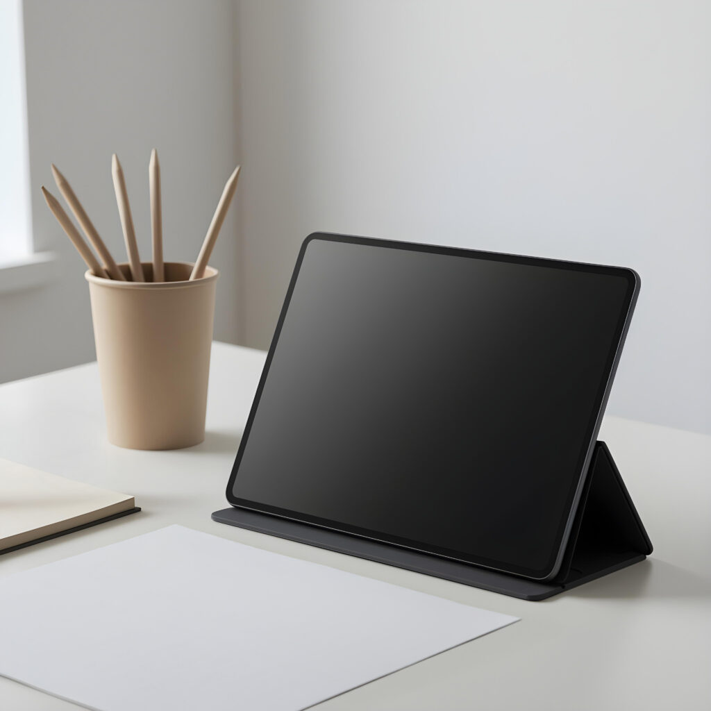 Custom Tablet Cases with Built-In Stands for Remote Work & Learning