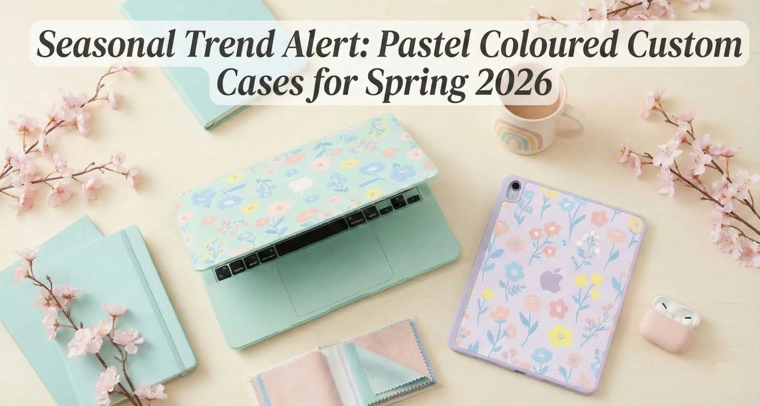 Seasonal Trend Alert: Pastel Coloured Custom Cases for Spring 2026